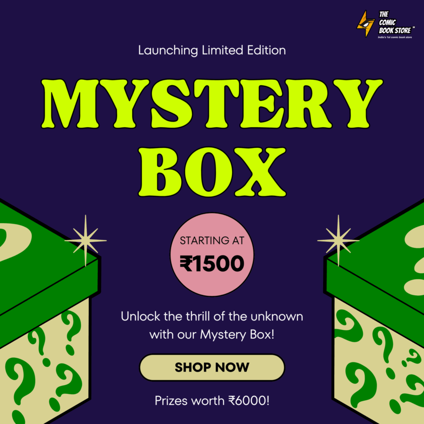 Mystery Box - Limited Edition (Prizes worth ₹6000!) - The Comic Book Store
