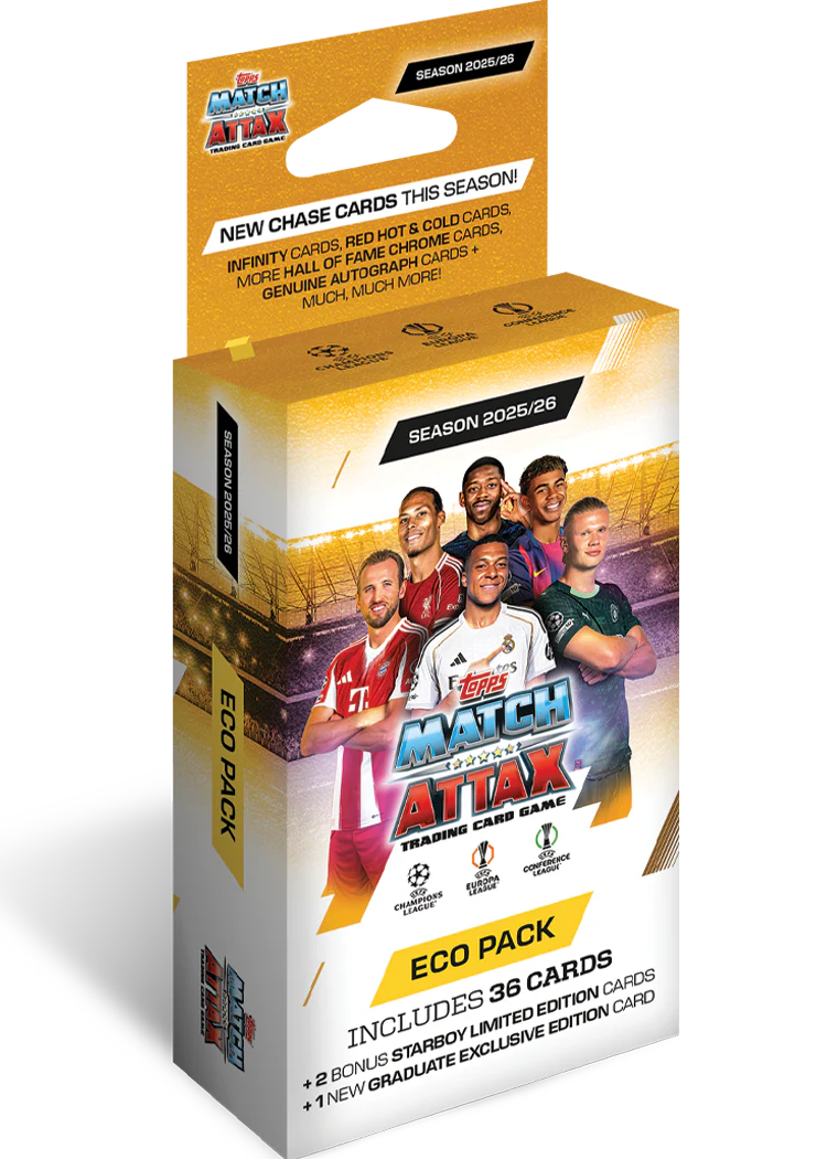 UCC Match Attax 2025/26 - Eco Pack - The Comic Book Store